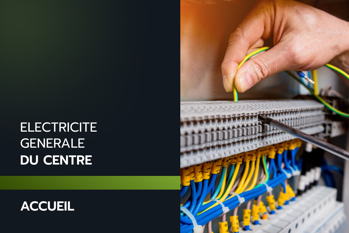 ELECTRICITE GENERALE DU CENTRE — Electricien à Saint Ay, près de La ...